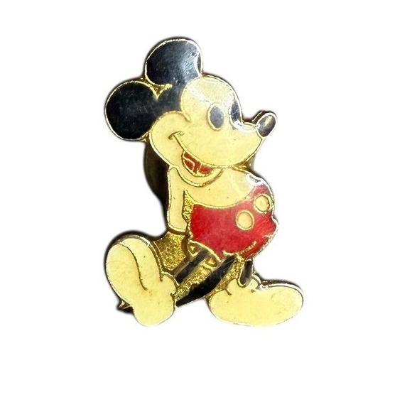 Disney | Jewelry | Vintage Mickey Mouse Enamel Pin Collectible Disney ...